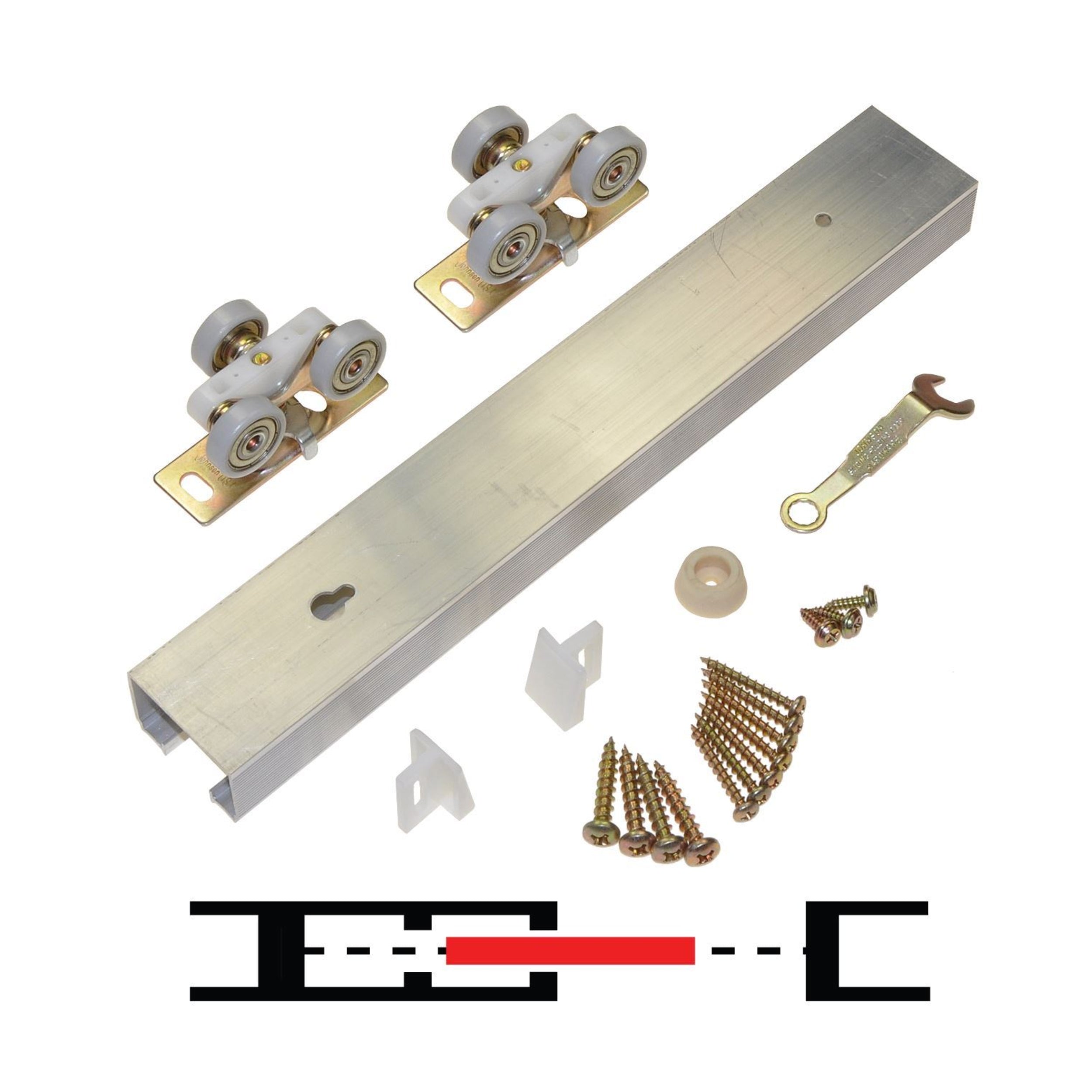 Sliding Door Rail 4.87 m 100 kg 2 Carts – Hardware Collection Online