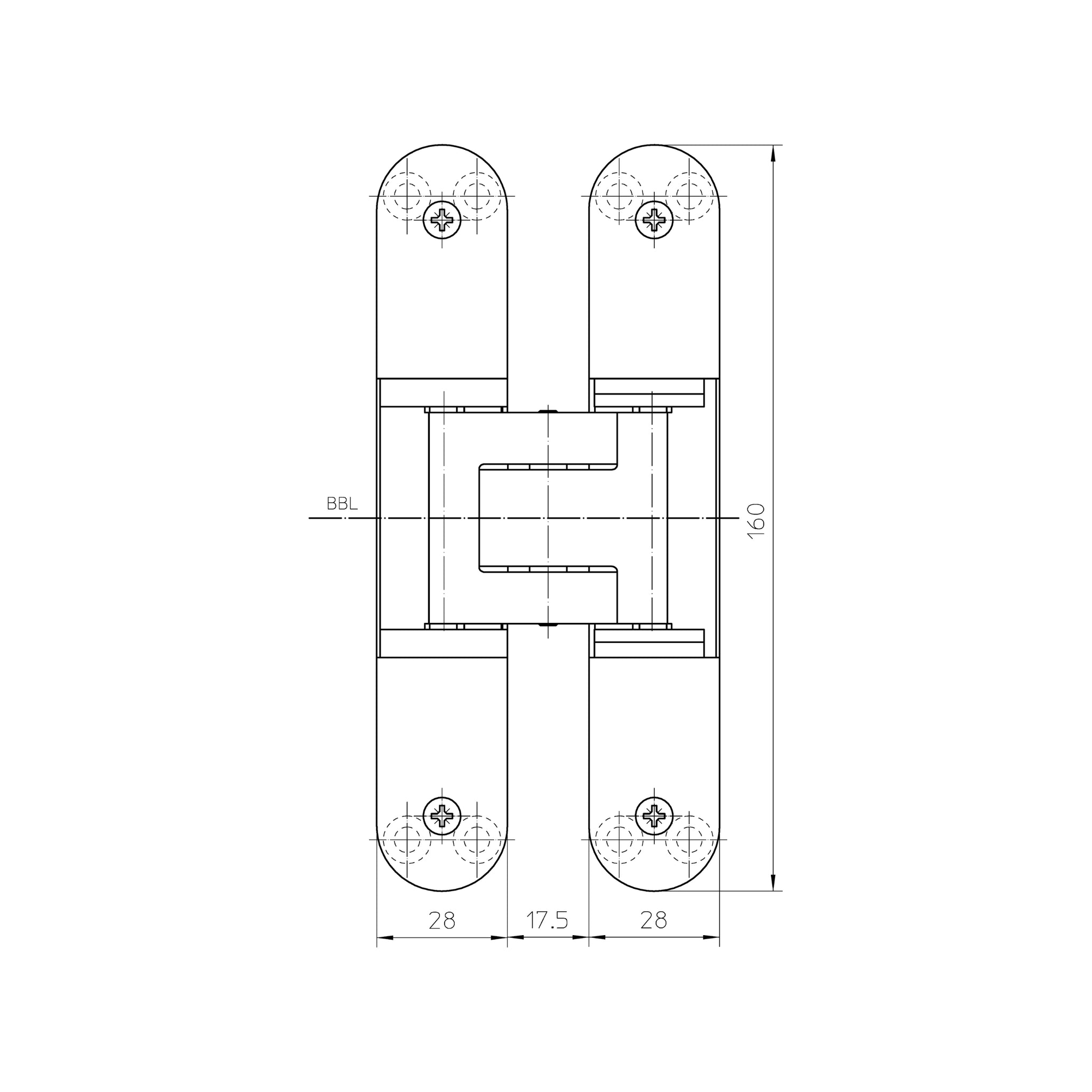 Bisagra Oculta SIMONSWERK TECTUS TE 340 3D – Hardware Collection