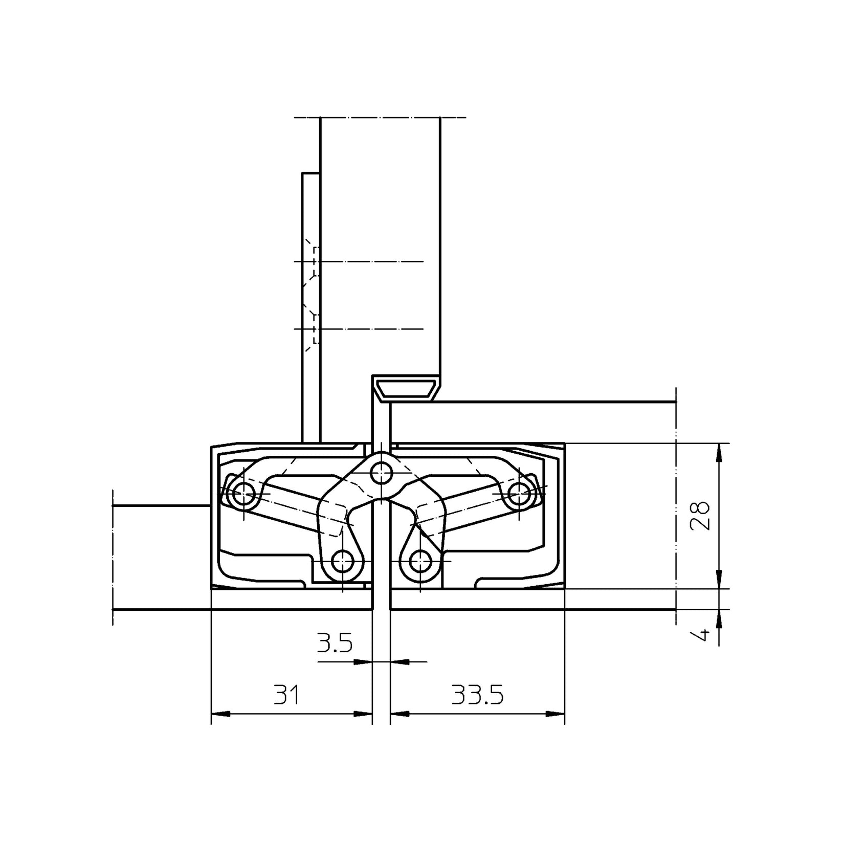 Bisagra Oculta SIMONSWERK TECTUS TE 340 3D – Hardware Collection Online
