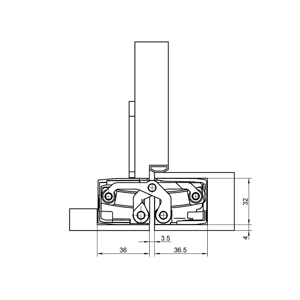 Bisagra Oculta SIMONSWERK TECTUS TE 640 3D – Hardware Collection Online