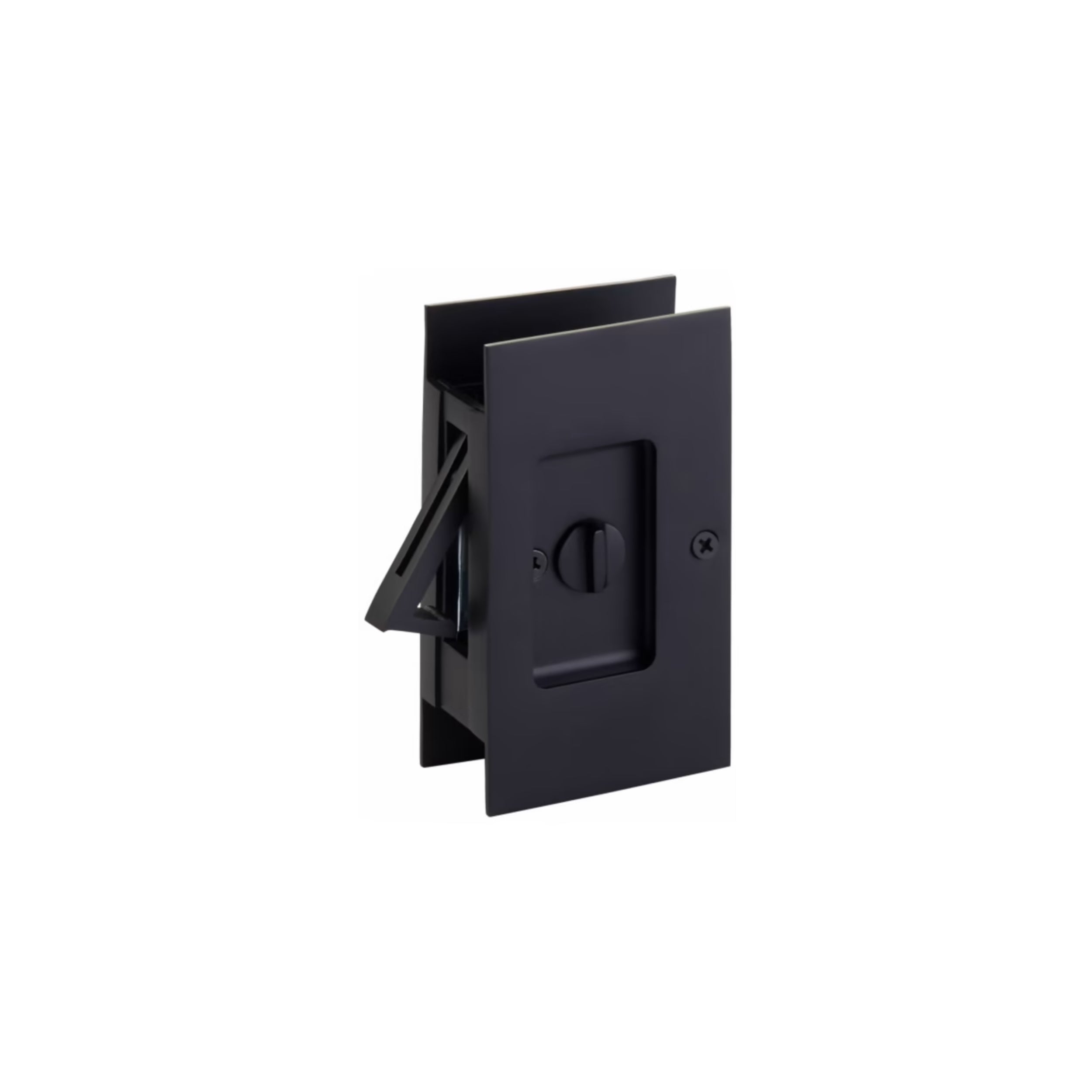 Modern Rectangular Pocket Door Lock – Hardware Collection