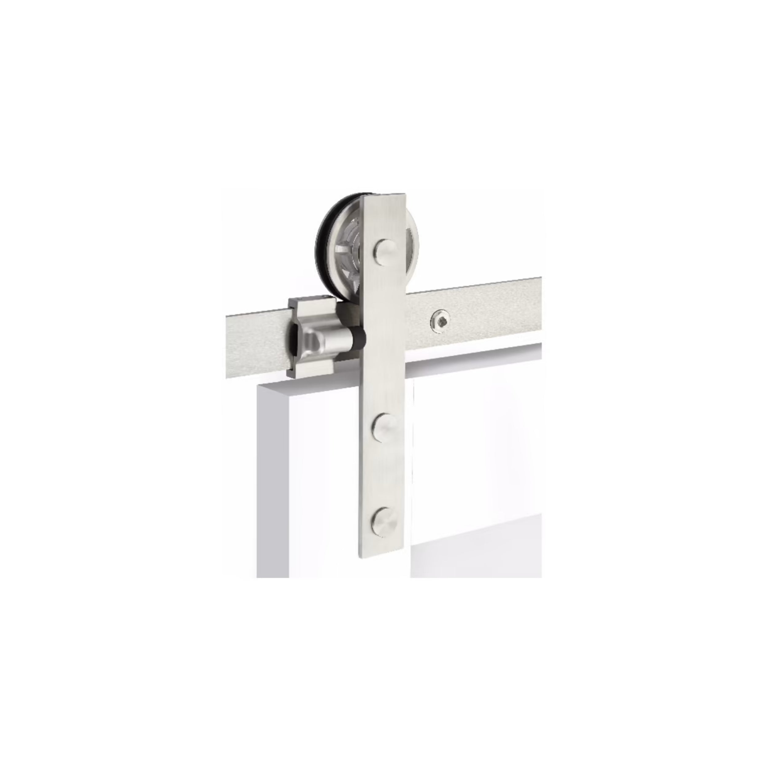 Stainless Steel Modern Rectangular Face Mount Hanger – Hardware ...