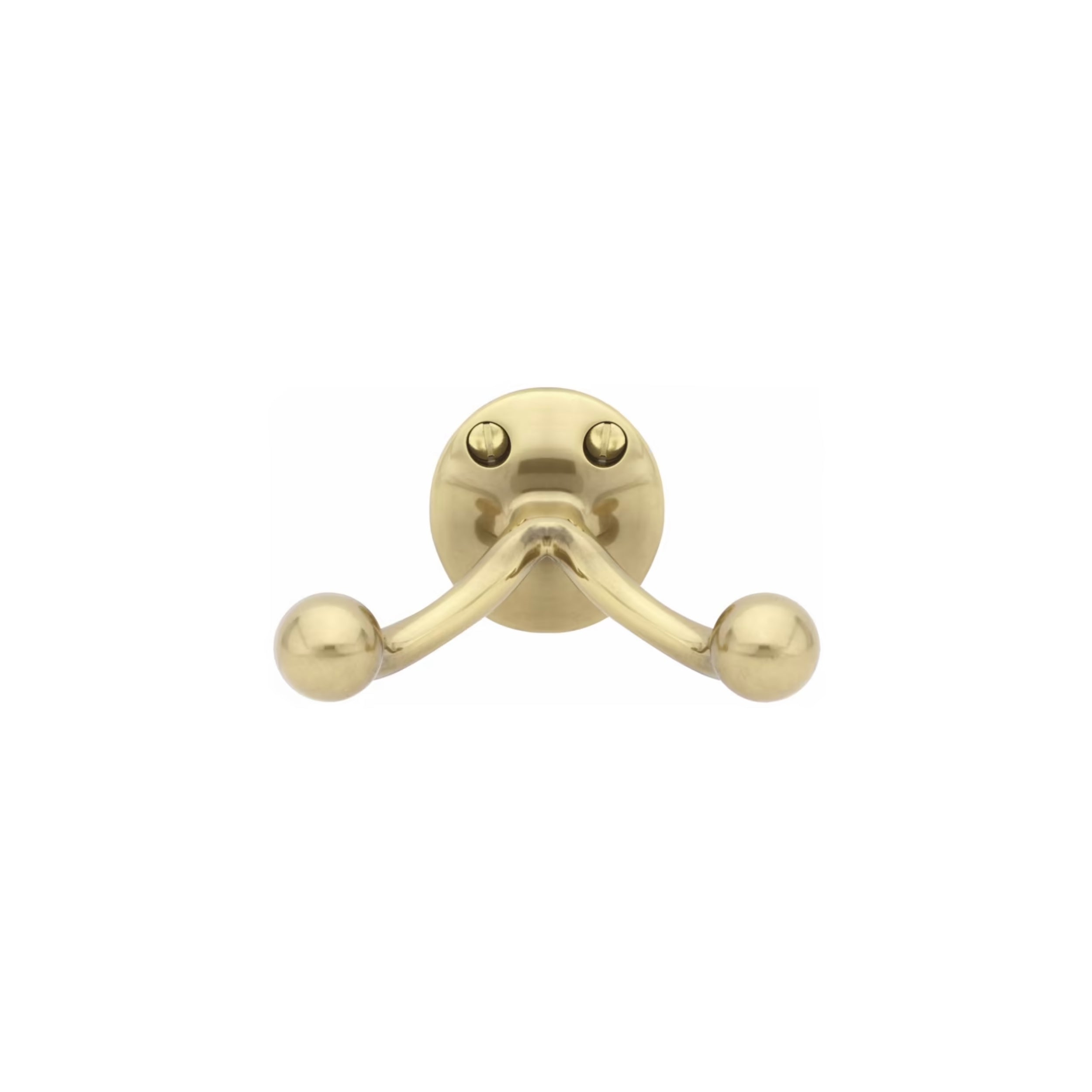 Traditional Brass Double Hook – Hardware Collection Technologies